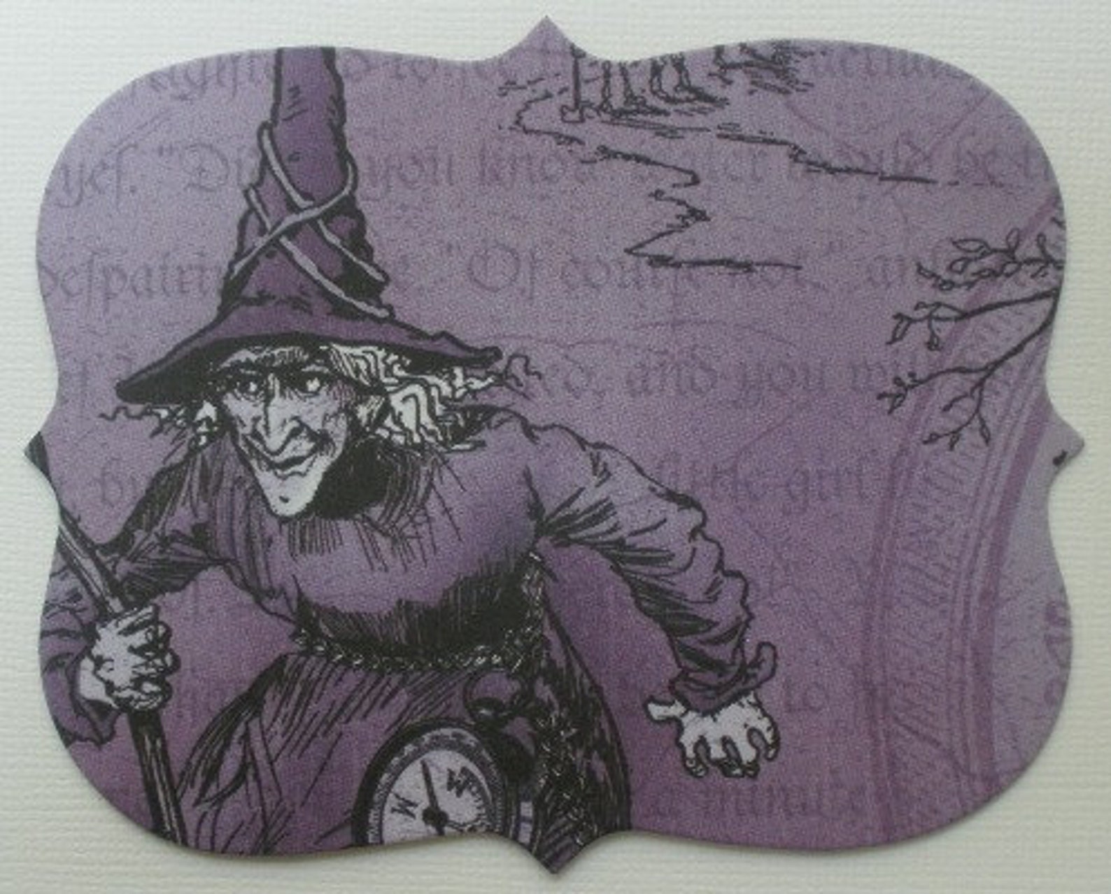 Wicked Witch Letters Magic of Oz Chipboard Alphabets Tags - Etsy