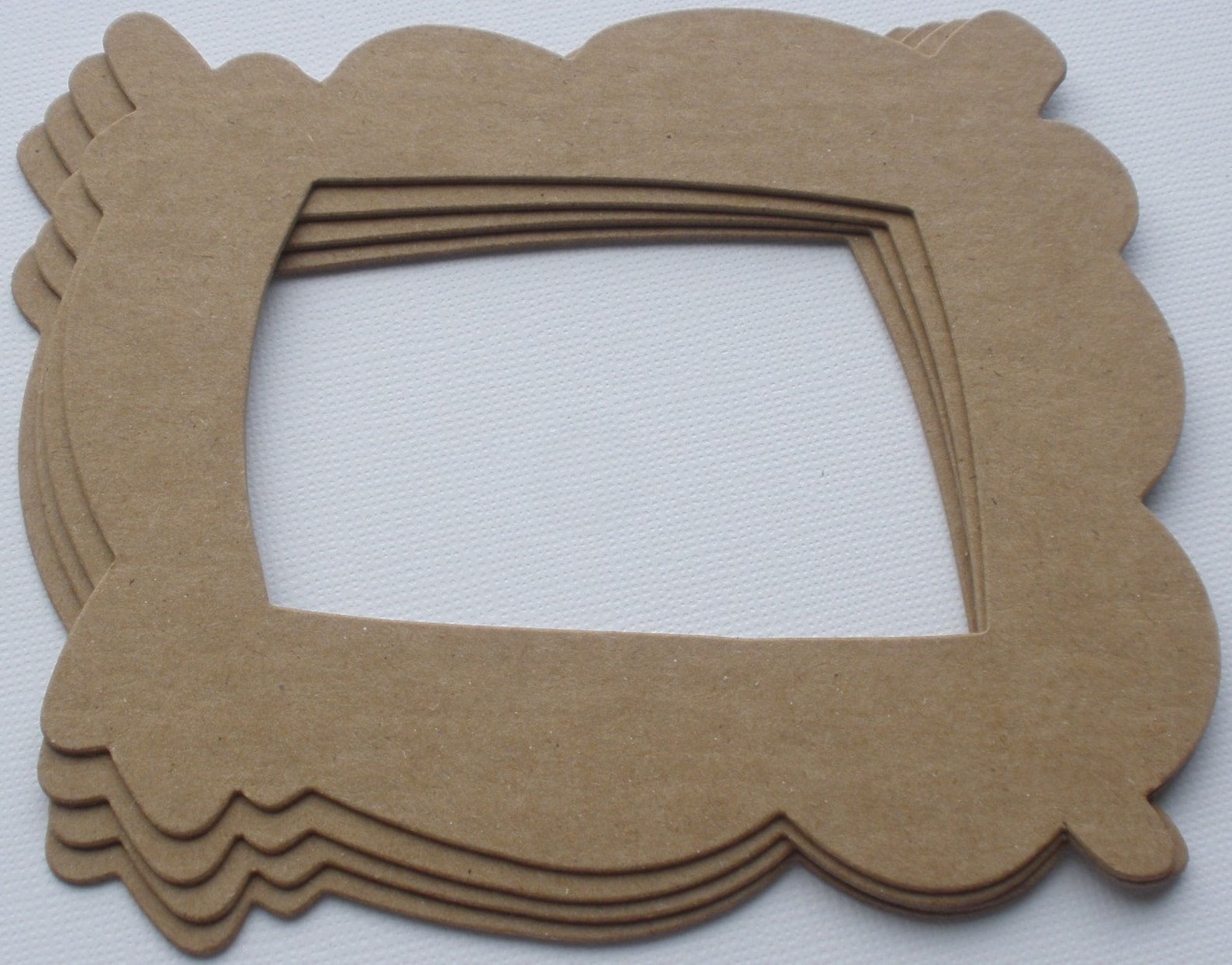 JELLY Frames Decorative Picture Frames Bare Chipboard Die Cuts - Etsy