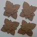 Ornate Layering Flowers - Chipboard Die Cuts - Bare Flower Diecuts - Etsy