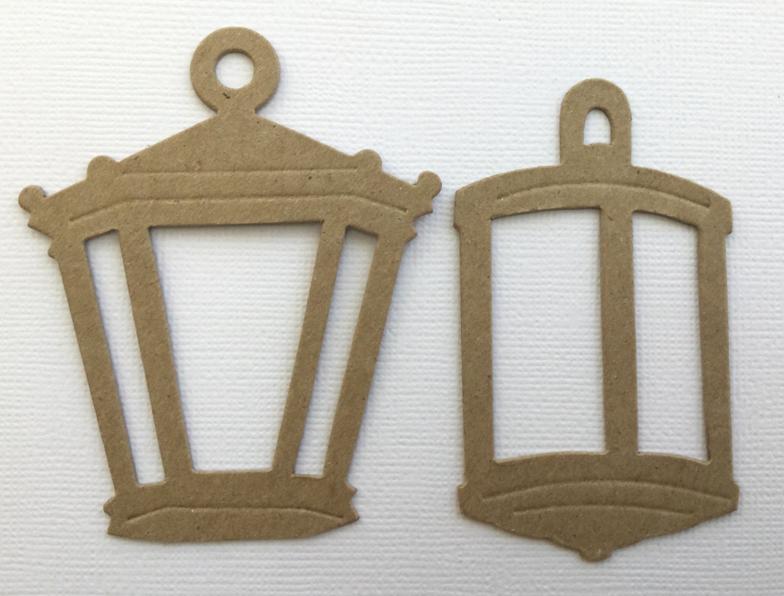 Hanging Lantern - Chipboard Die Cuts - Bare Vintage Porch Lamps ...