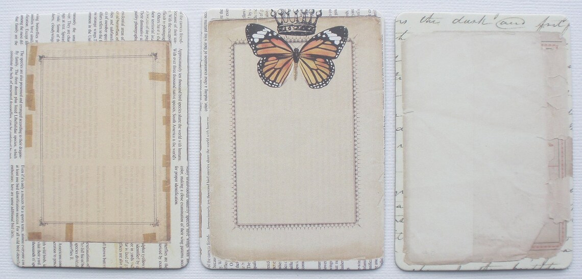 ALMANAC ATC Journal Cards Chipboard Kit Embellishment - Etsy