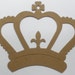 MAJESTIC CROWN Die Cuts | Bare Chipboard Diecuts | Royal Regal ...