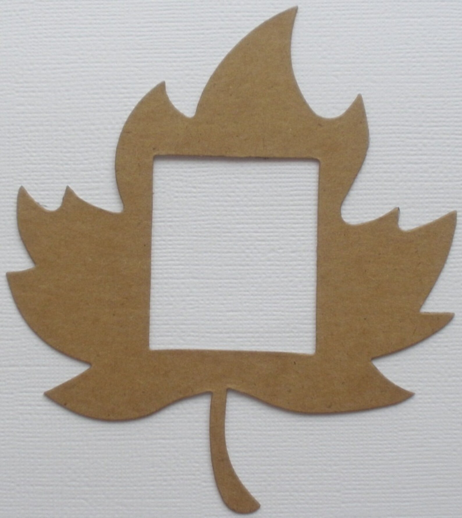 LEAF - Chipboard Die Cuts - Bare Frame Alterables - Etsy