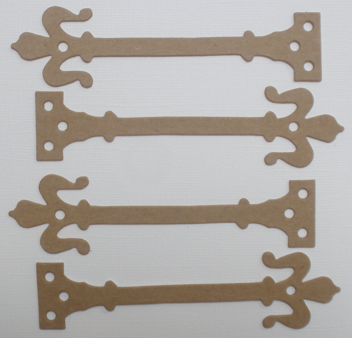 Hinge Hardware - Chipboard Die Cuts - Vintage Alterable Shapes - Etsy