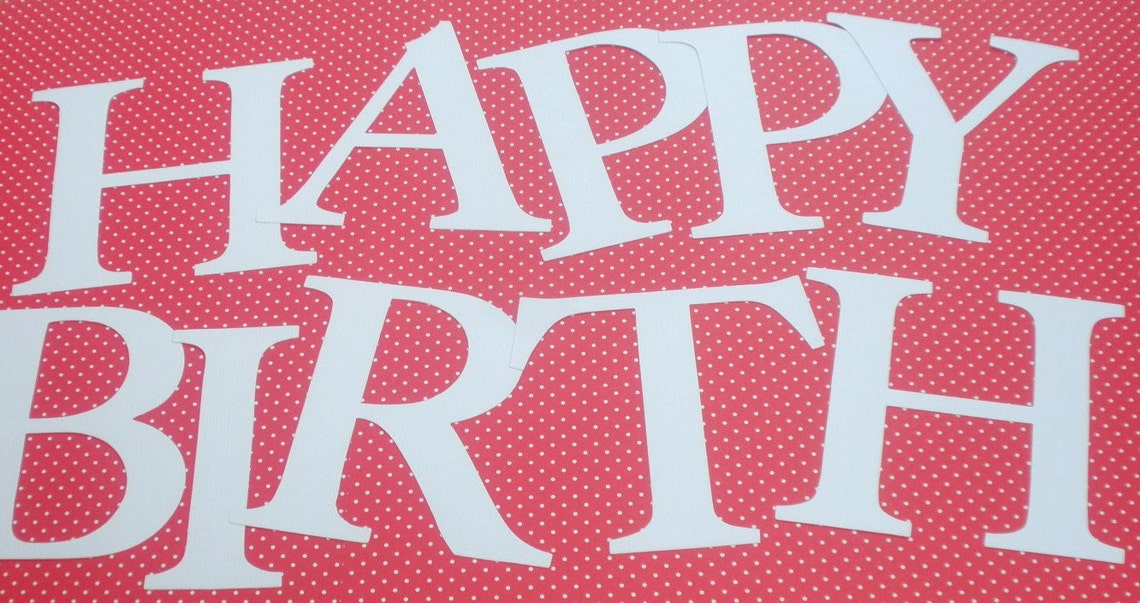 4 Elegant Cardstock Letters Uppercase Alphabets Top - Etsy