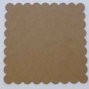 Geometric Scallop Squares - Chipboard Die Cuts - Great for Banners ...
