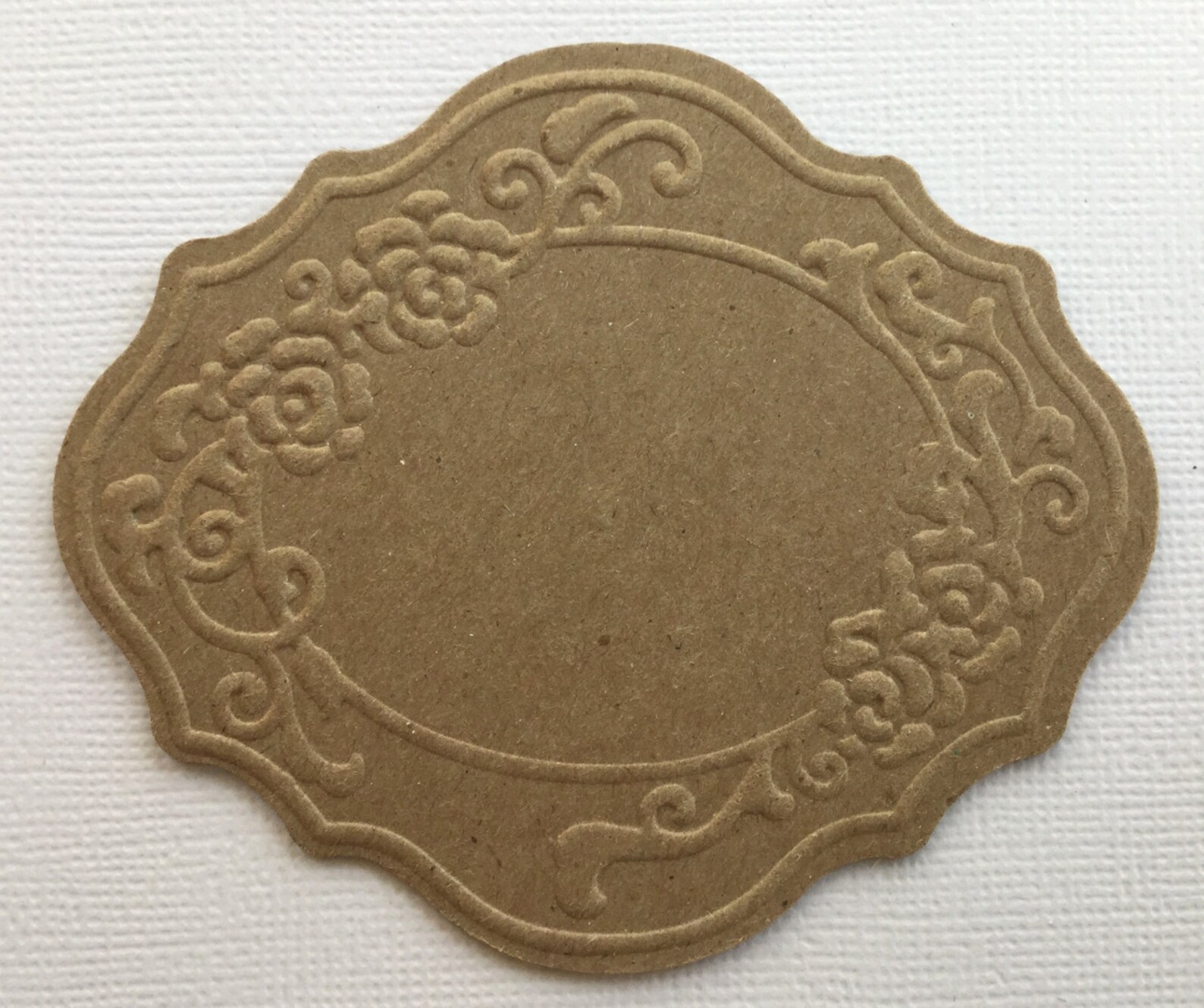 Embossed Labels Tags & Mats Chipboard Die Cuts Bare - Etsy