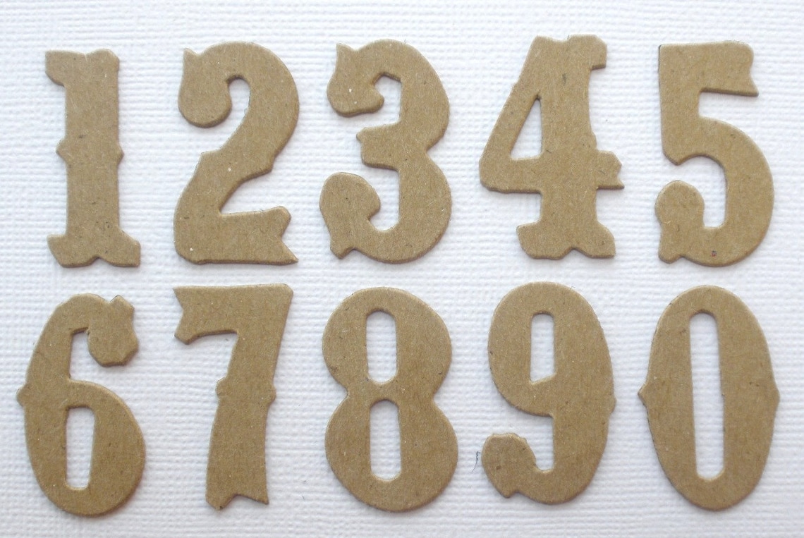 VINTAGE MARKET Font 72 Piece Alphabet Letters & Numbers - Etsy