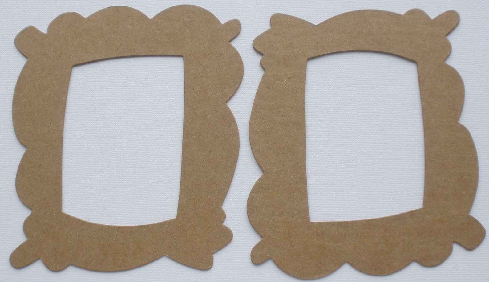 JELLY Frames Decorative Picture Frames Bare Chipboard Die Cuts - Etsy