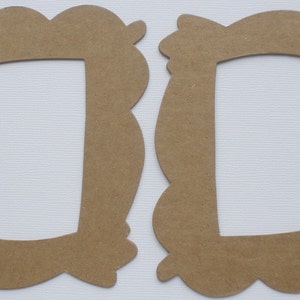 JELLY Frames - Decorative Picture Frames - Bare Chipboard Die Cuts - Etsy