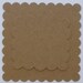 NESTING SCALLOP SQUARES Chipboard Die Cuts - 2 Graduated Sizes - 4 1/2" . . . 3 1/4" Inches - Etsy