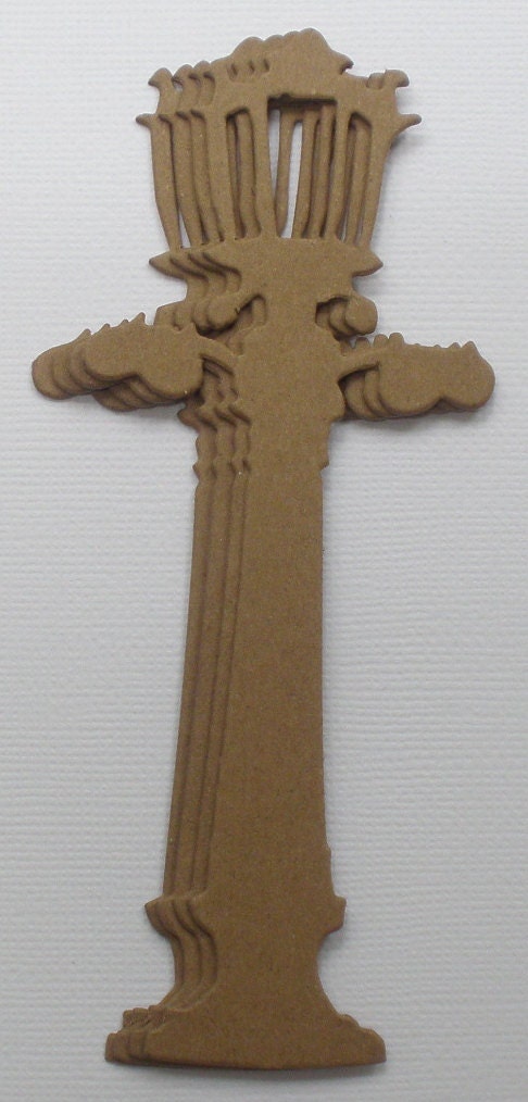 LAMP POST - Bare Lamps Christmas Chipboard Die Cuts - 5 1/8" Tall - Etsy