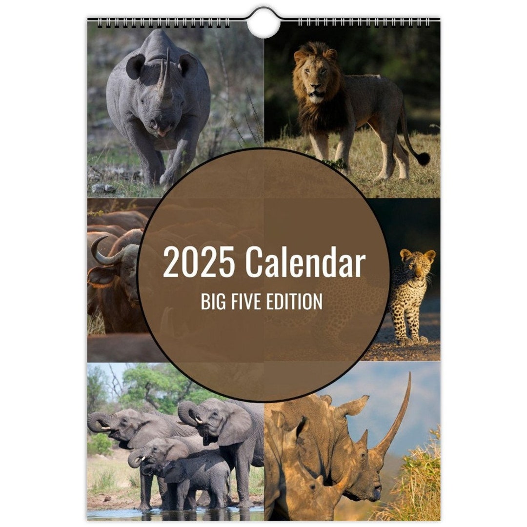 Big Five Wall Calendars - Etsy