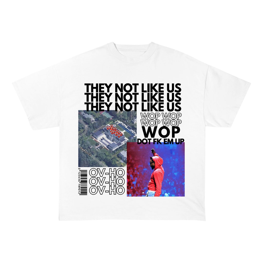 Kendrick Lamar They Not Like Us T Shirt, Vintage Newspaper Lyric, Kdot ...