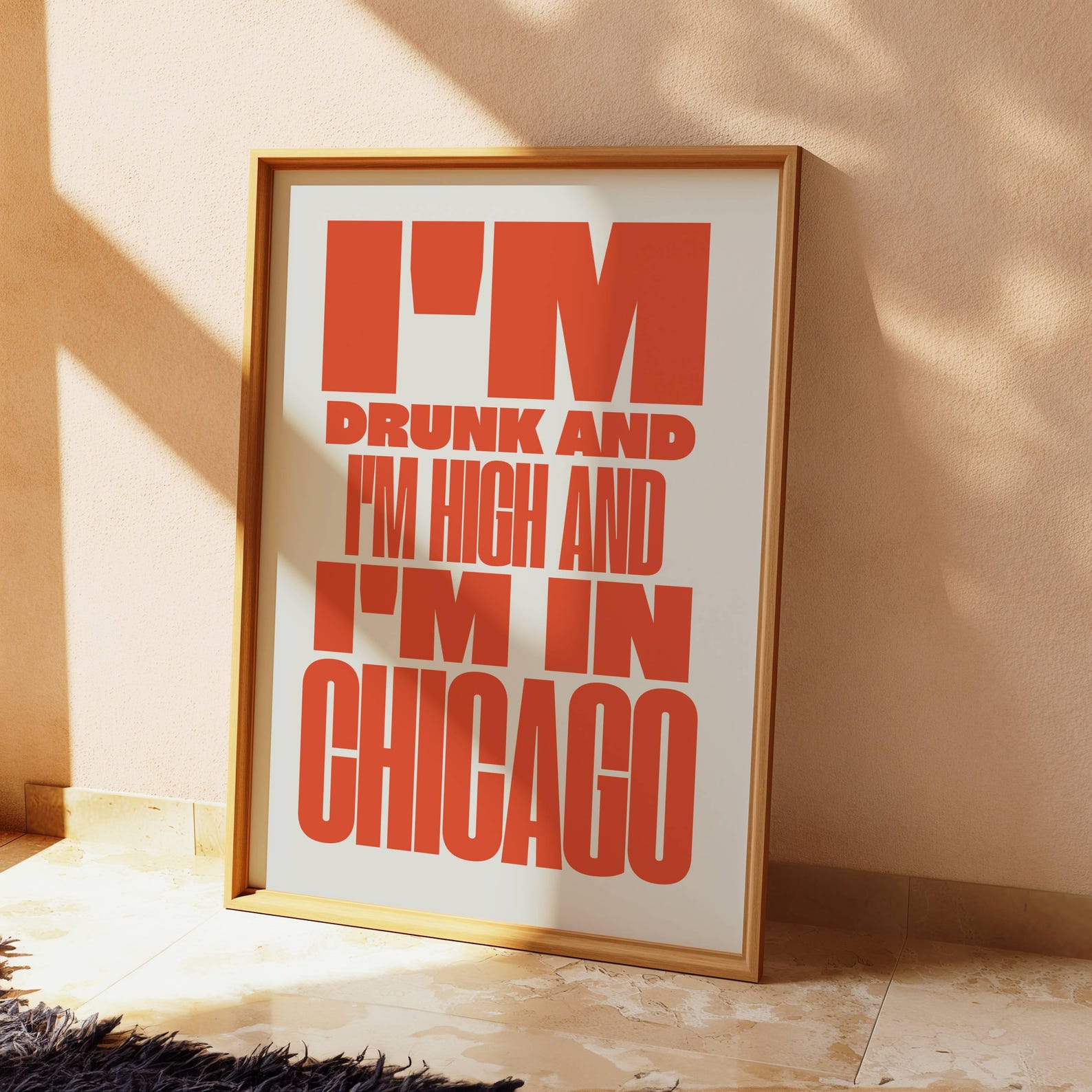 John Summit Chicago Wall Art, I'm Drunk I'm High I'm in Chicago, House ...