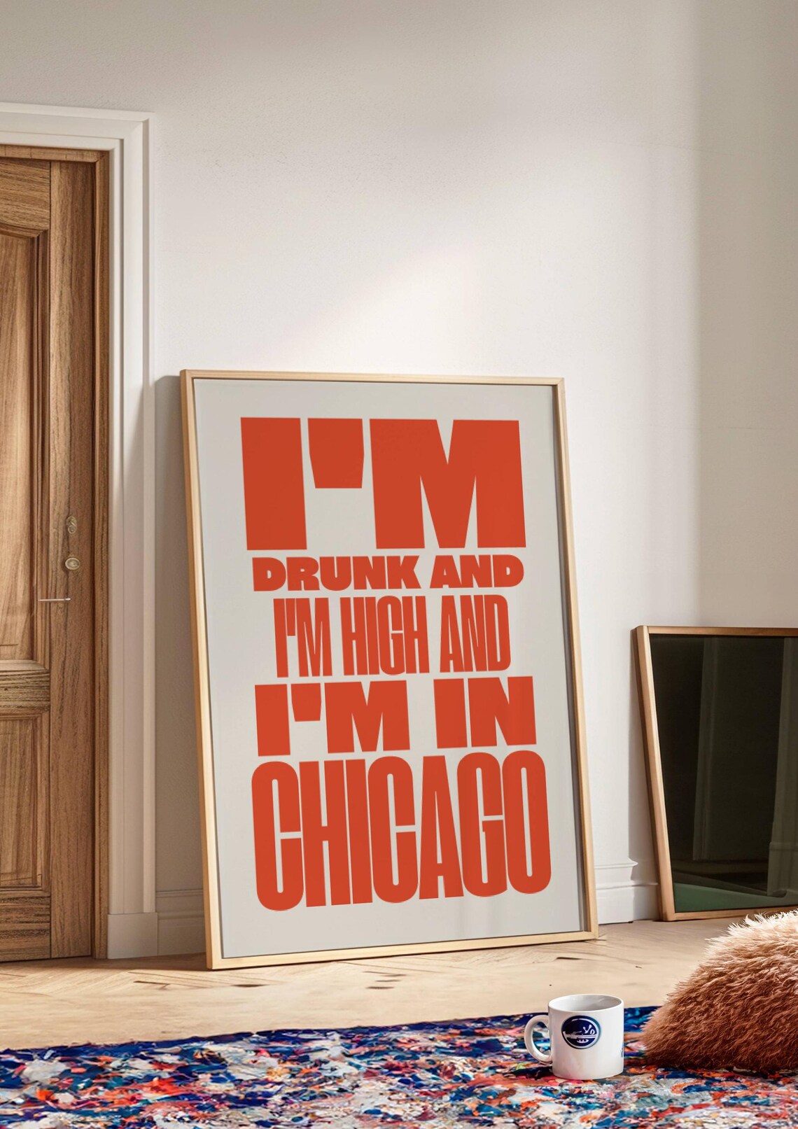 John Summit Chicago Wall Art, I'm Drunk I'm High I'm in Chicago, House ...