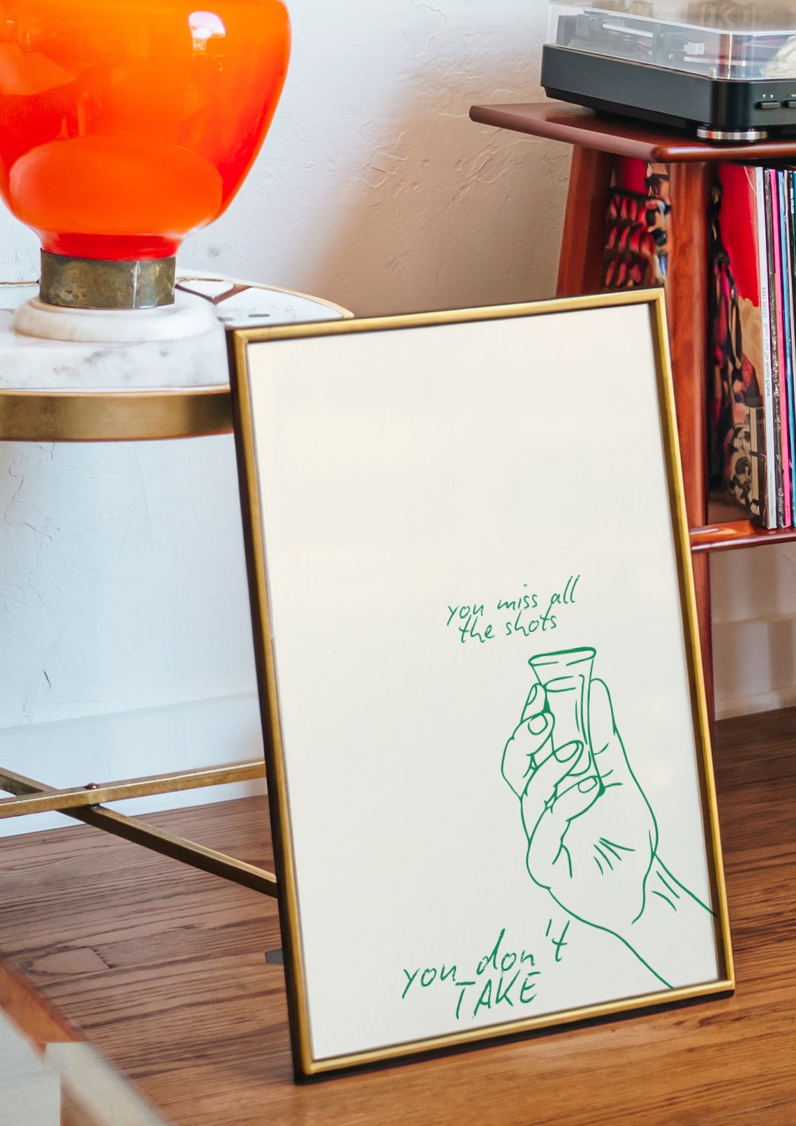 Hand Written Missed Shot Alcohol Poster, Bar Cart Wall Art, Gift for ...