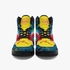Chucky High Top Sneakers, Chucky Sneakers, Chucky Shoes, Childs Play ...