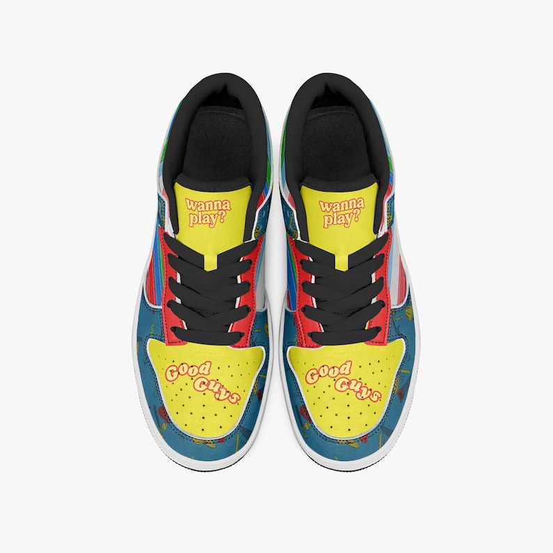 Chucky Sneakers, Chucky Shoes, Childs Play Sneakers, Childs Play Shoes ...