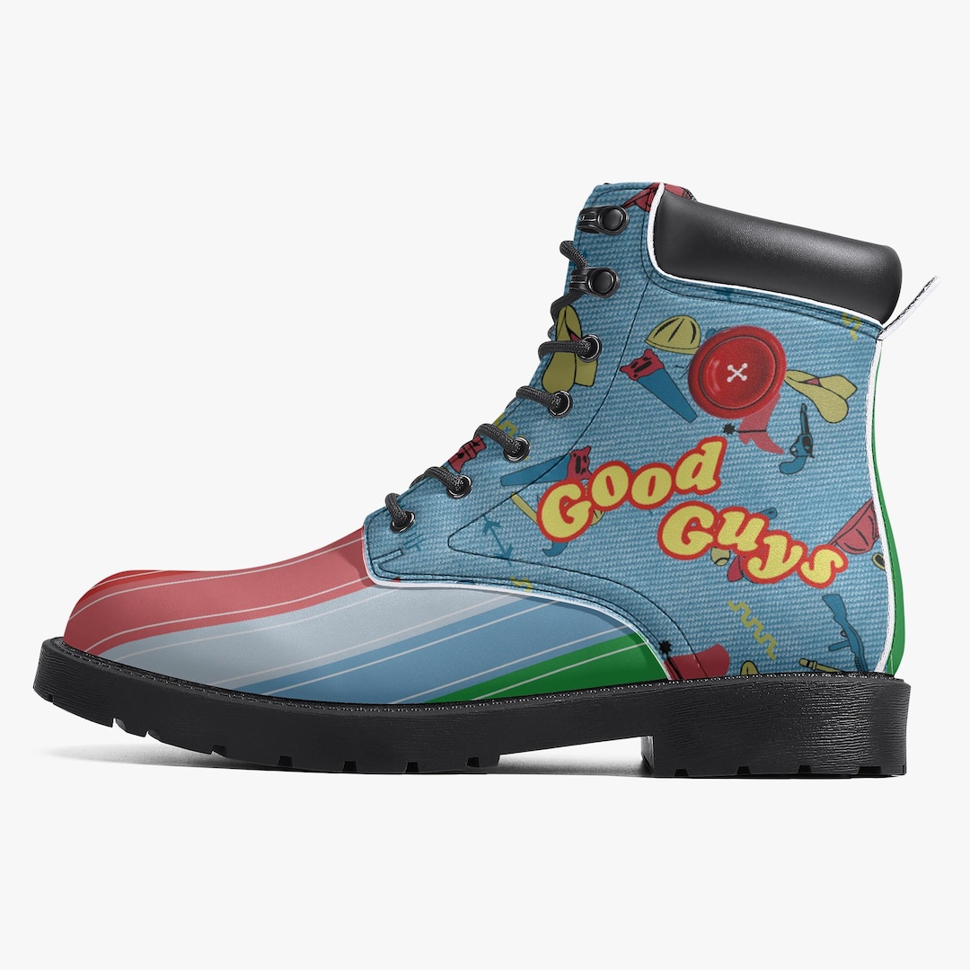 Chucky Boots, Childs Play Boots, Good Guys Boots, Chucky Shoes ...