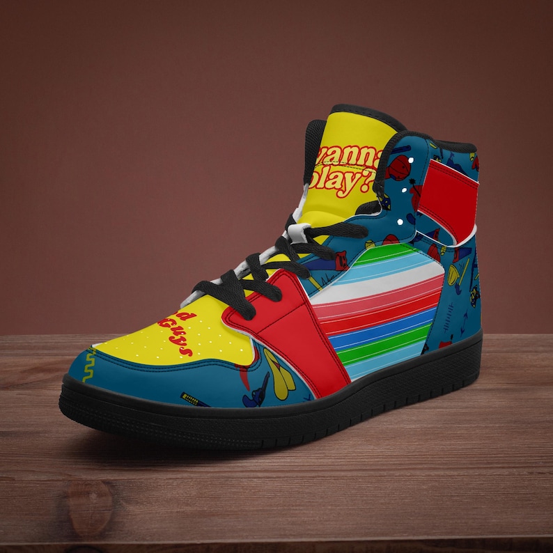 Chucky High Top Sneakers, Chucky Sneakers, Chucky Shoes, Childs Play ...