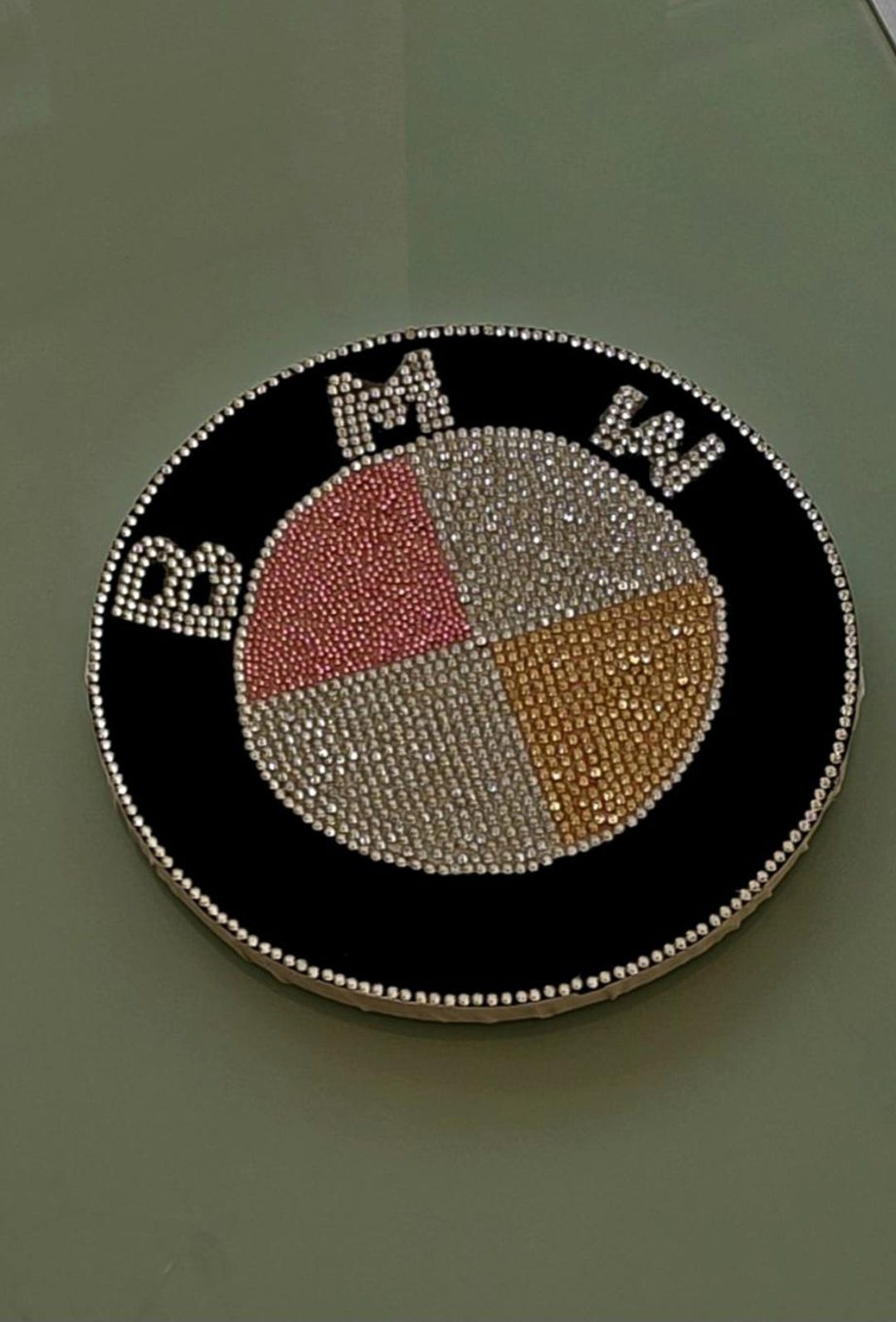BMW Rhinestone Art - Etsy