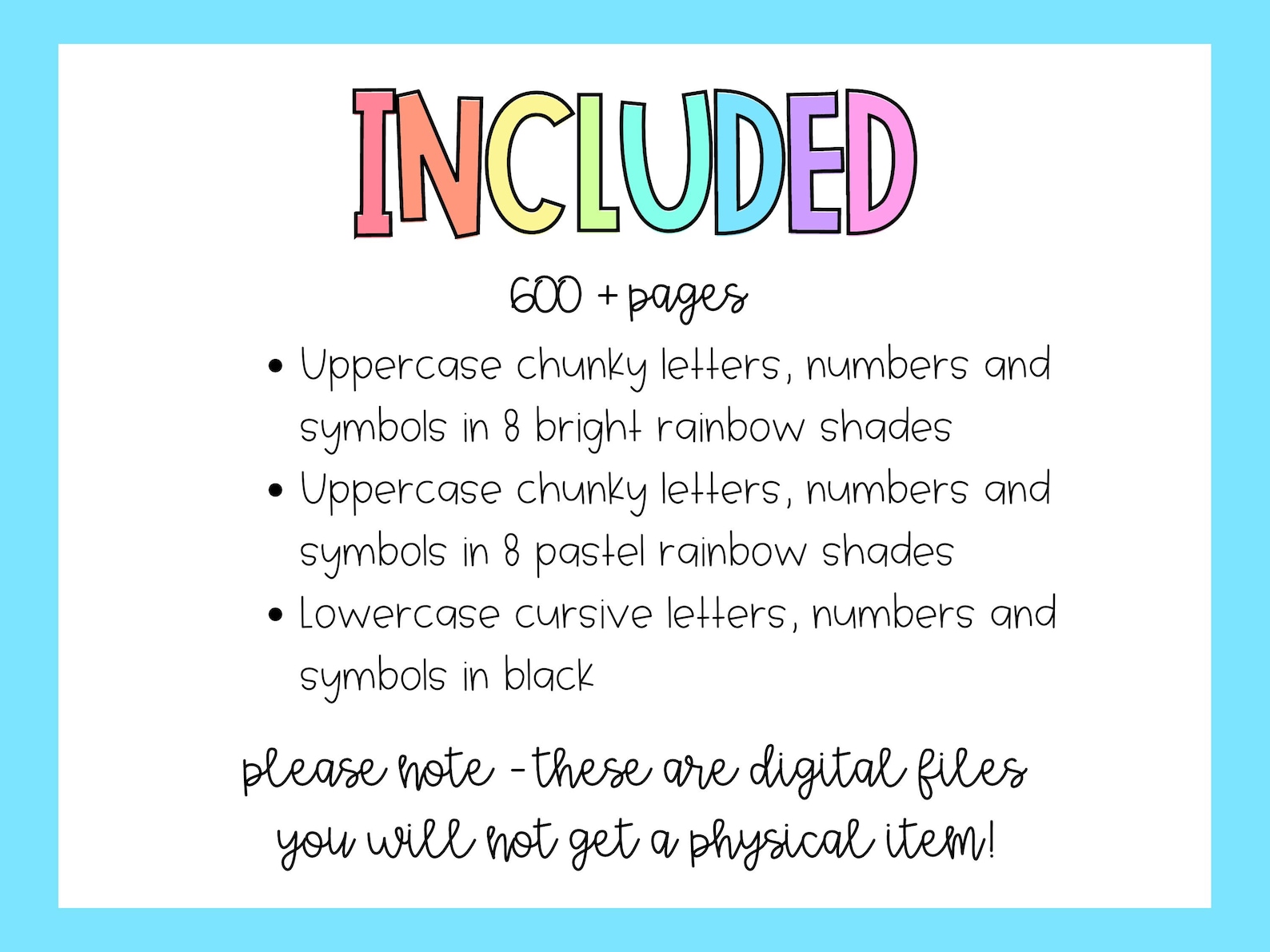 Simple Rainbow Classroom Decor - Bulletin Board Letters - Etsy