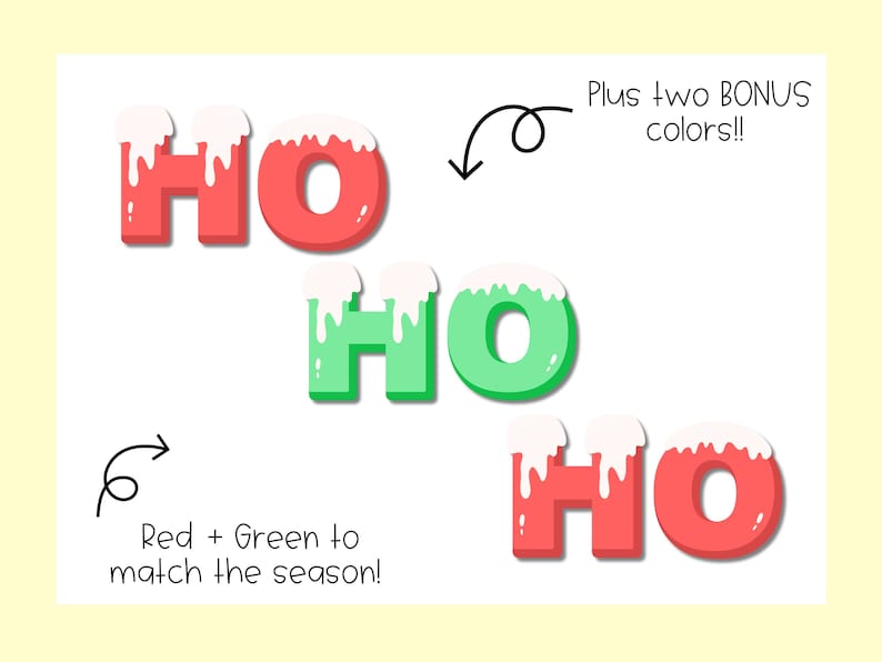 Snow Days Classroom Decor Bulletin Board Letters - Etsy