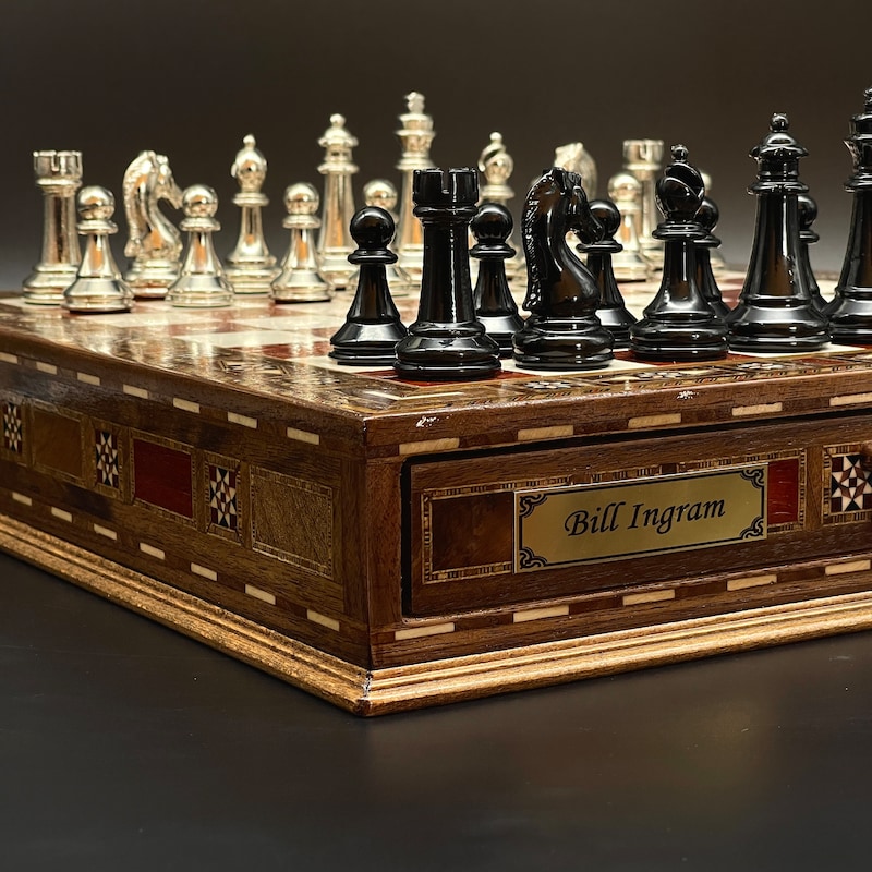 Chess Set Handmade - Etsy