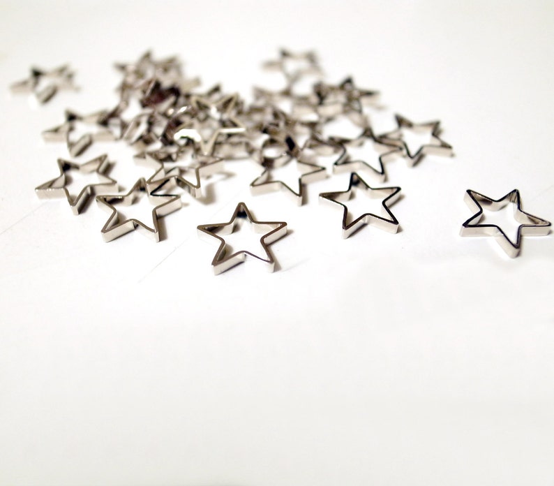 15 Pieces of Newly Cut Raw Brass Tube Outline Charm in Tiny - Etsy