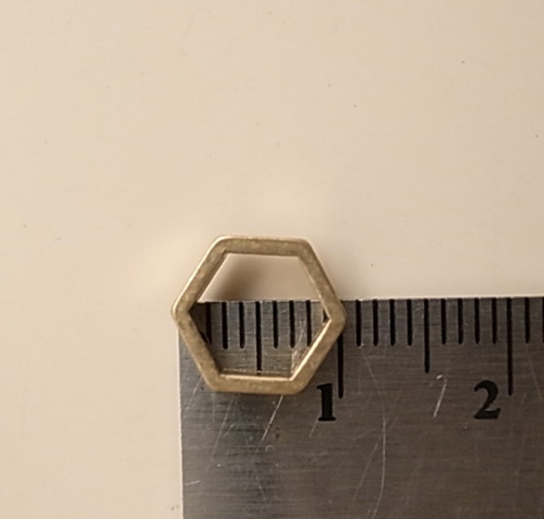 15 Pieces of Newly Made Small Cut Raw Brass Tube Outline Charm - Etsy