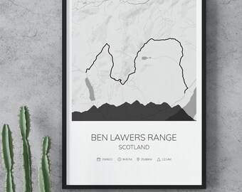 Any Route Minimalist Map Design Circular Grayscale - Etsy