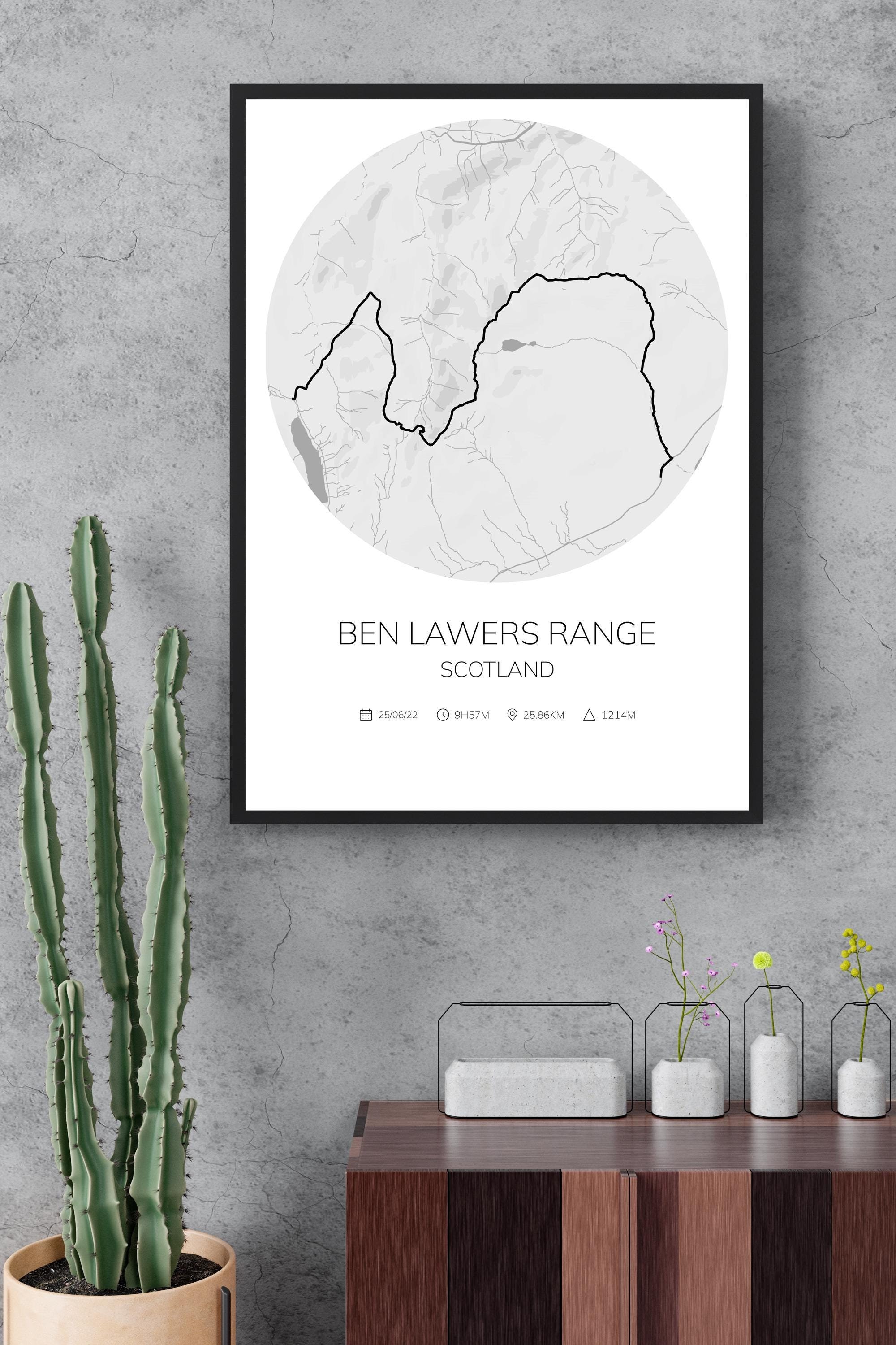Any Route Minimalist Map Design Circular Grayscale - Etsy