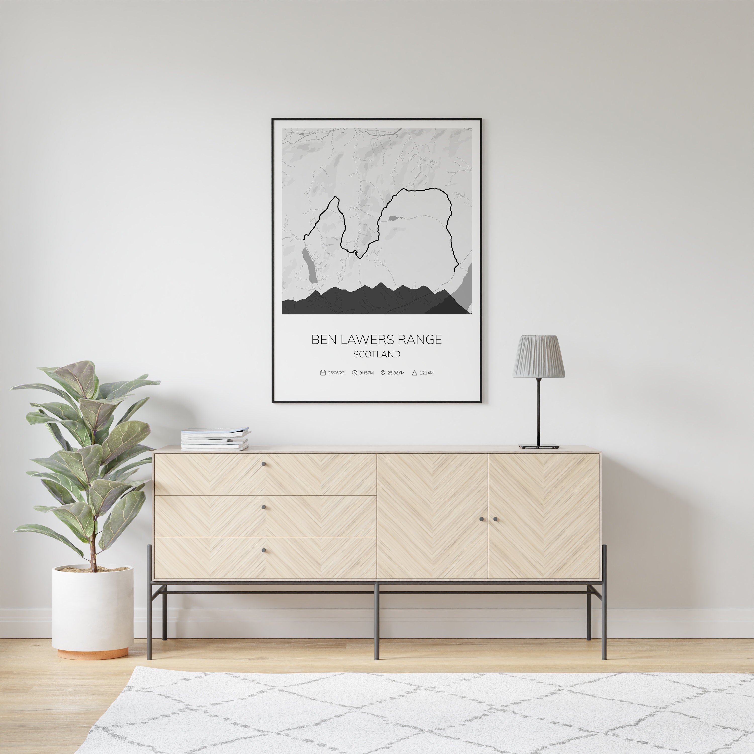 Any Route Minimalist Map Design Square Grayscale - Etsy