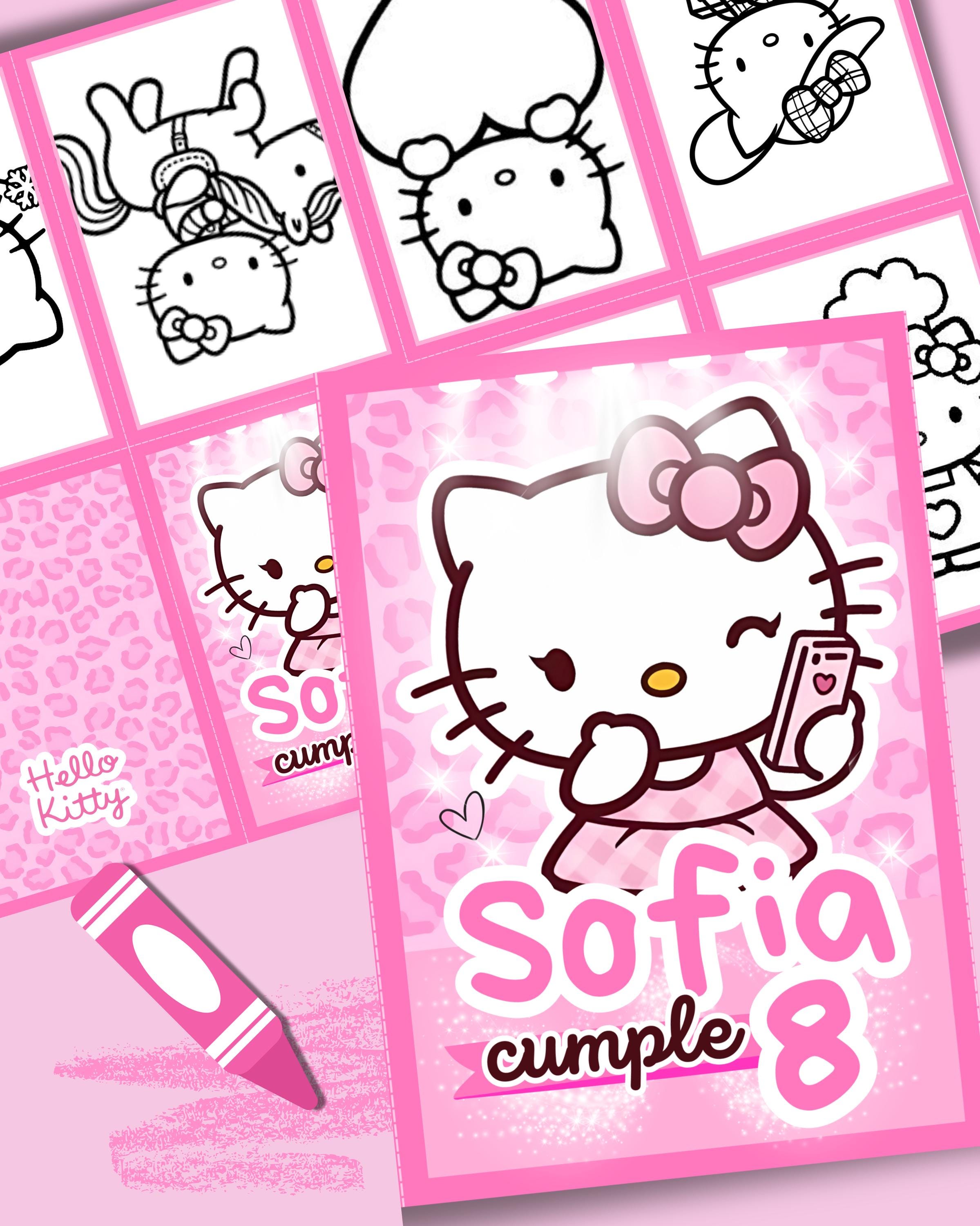 Foldable Coloring Book Template Printable Editable in Canva - Etsy