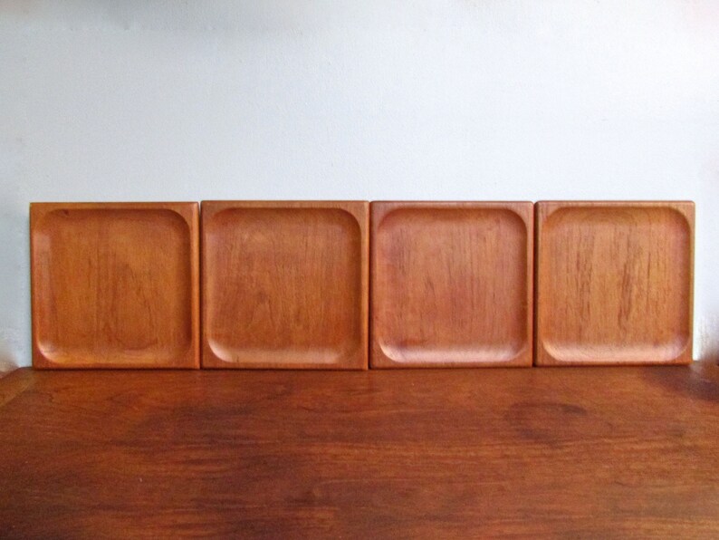 Single Rakel Wayersvang Teak Wood Plate RW Norway Mid Century - Etsy