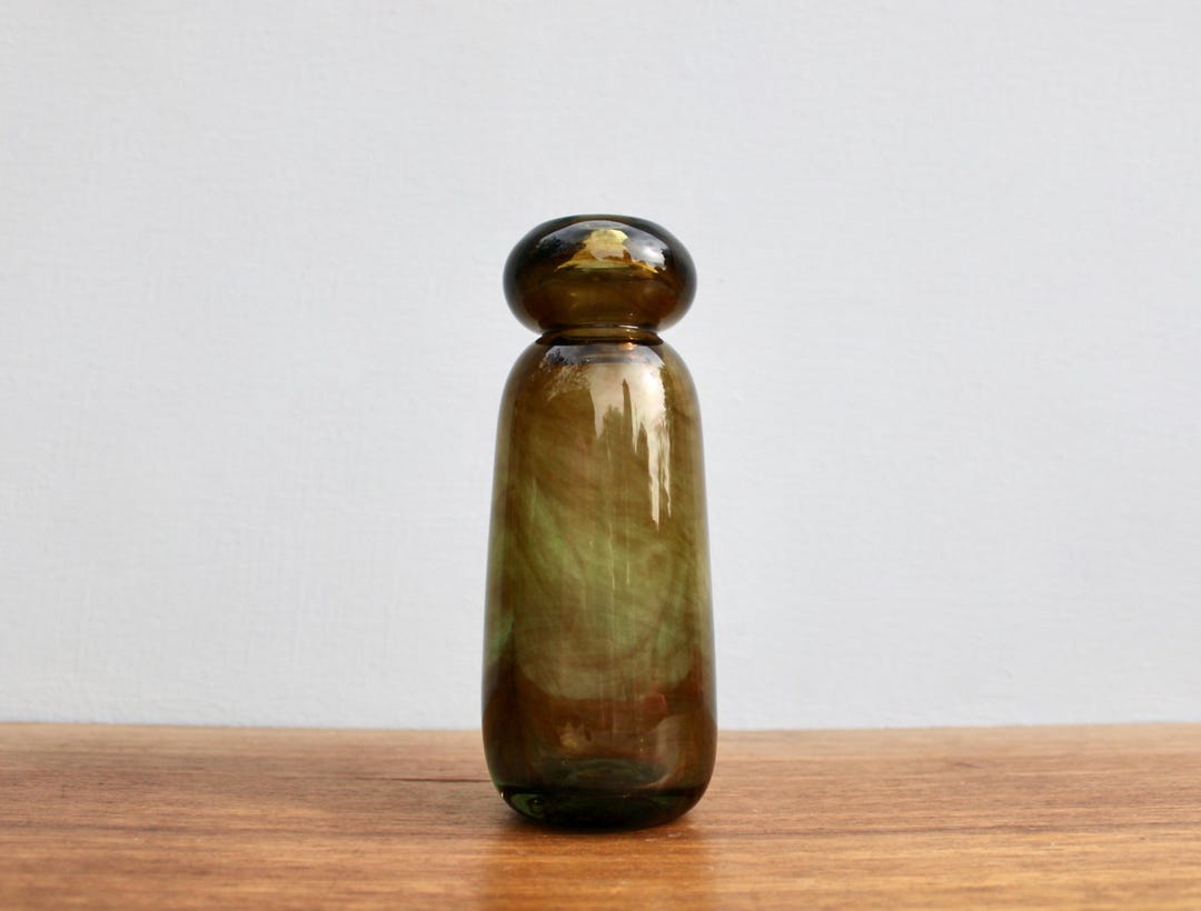 1978 Craig Zweifel Intimate Blown-glass Vase - Oregon Artist Zweifel ...