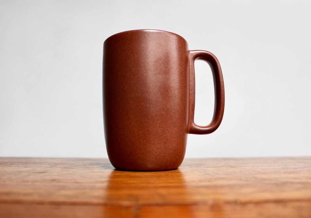 2003 Edith Heath Pottery of California, Redwood Glaze - Large Tall 13oz ...