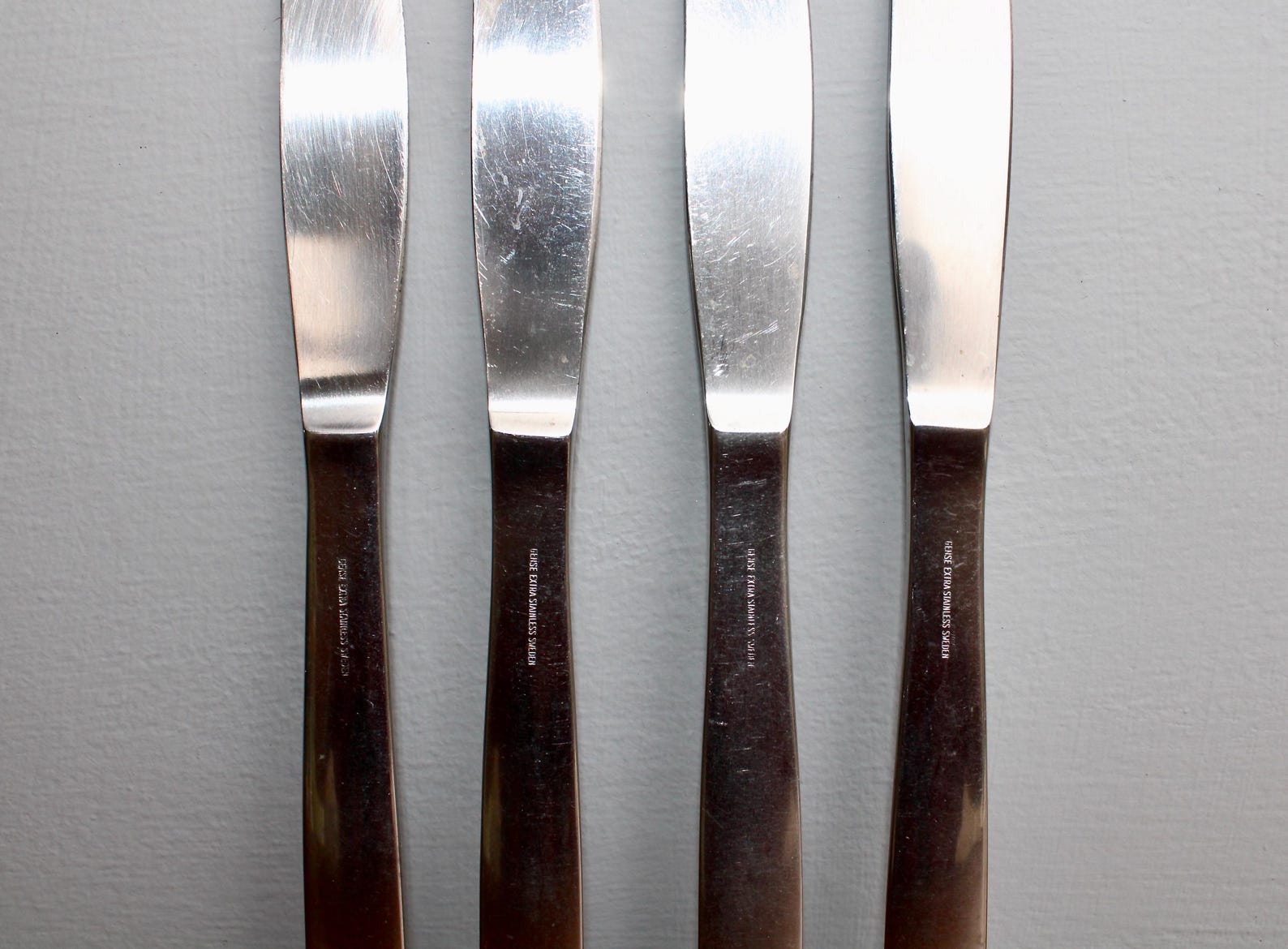 4 Dinner Knives Gense Facette - Set of 4 Dinner Knives Designed by ...