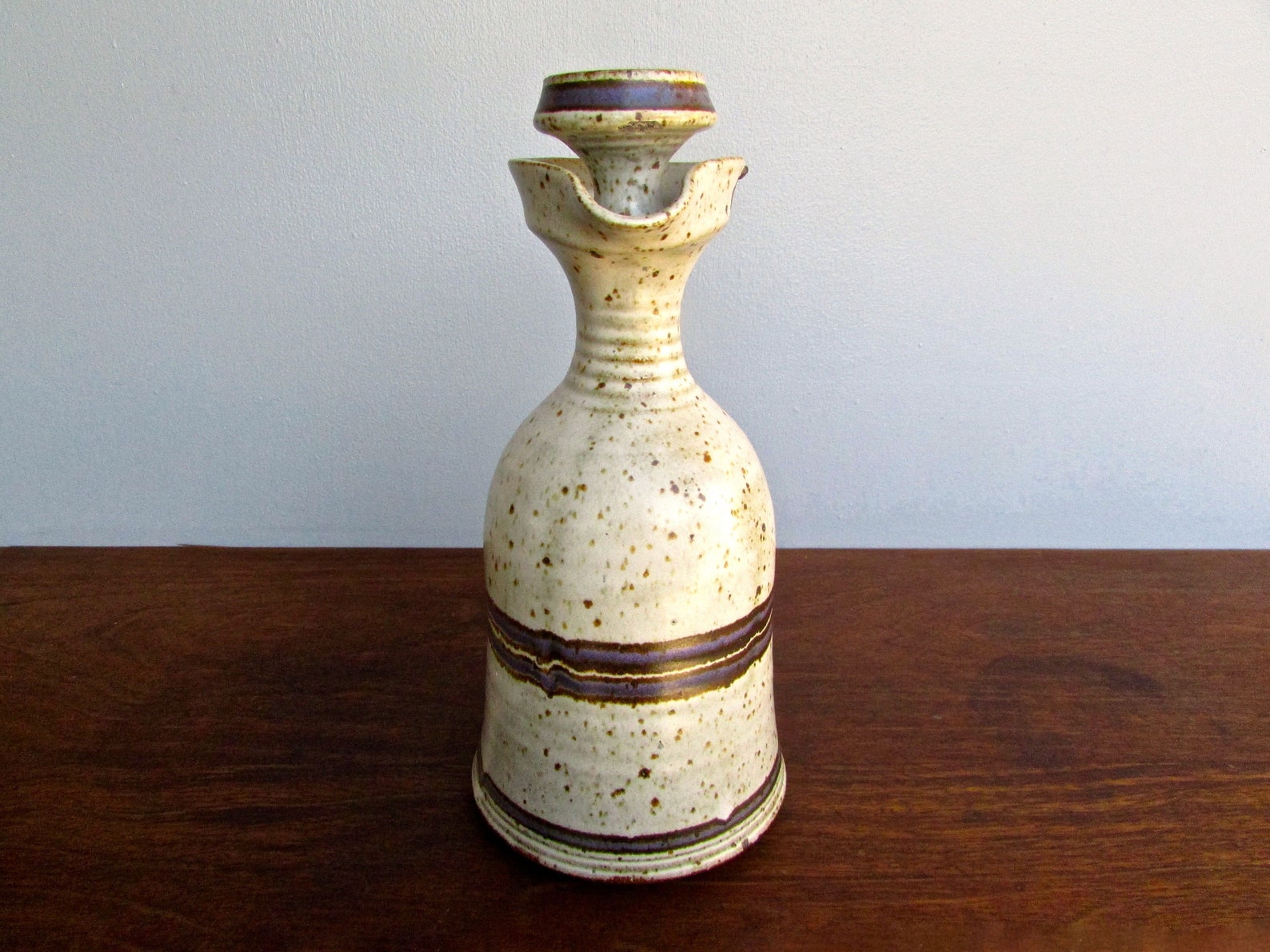 Vtg Decanter Studio Pottery Large Pitcher in Classic Danish | Etsy