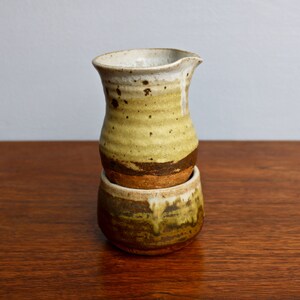 Joyce Mccullough Studio Pottery Mini Creamer & Open Sugar Bowl Set ...