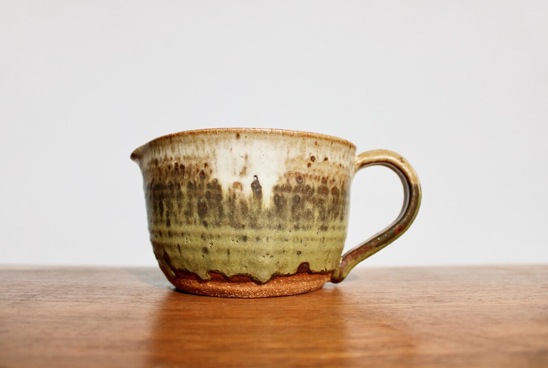 Joyce Mccullough 1970s Stoneware Large 1000ml Capacity Batter Pourer ...