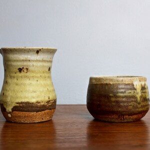 Joyce Mccullough Studio Pottery Mini Creamer & Open Sugar Bowl Set ...
