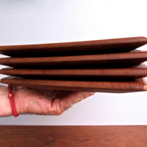 Single Rakel Wayersvang Teak Wood Plate RW Norway, Mid Century Modern ...