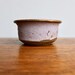 JK Pottery Stoneware Bowl, Crawling Matte Purple Exterior W/ Marbled ...