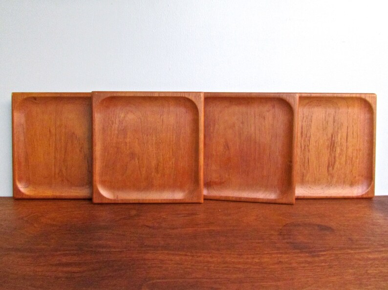 Single Rakel Wayersvang Teak Wood Plate RW Norway Mid Century - Etsy