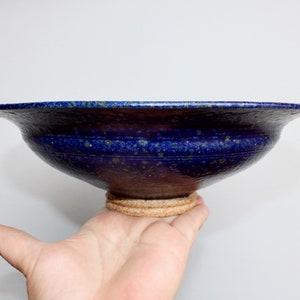 Michael Nowack Studio Pottery Bowl - Delicate Stoneware W/ Frog-skin ...