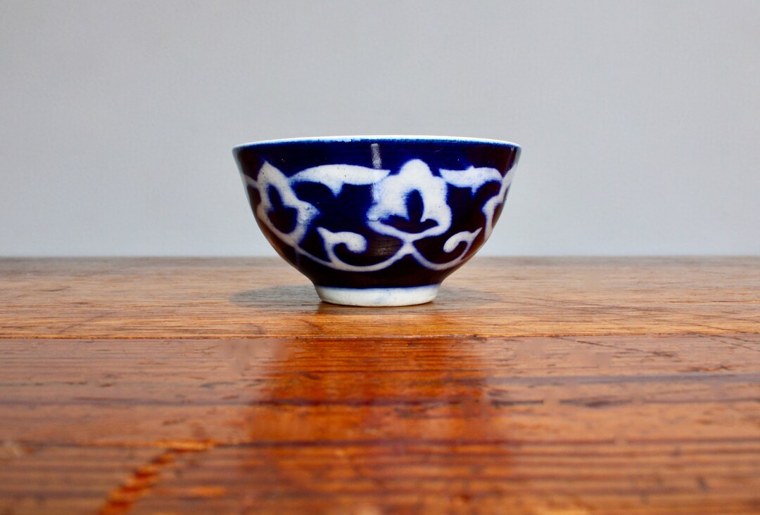 Vintage Uzbek Porcelain Teacup, Modern Design, 20th Century Eastern Tea ...