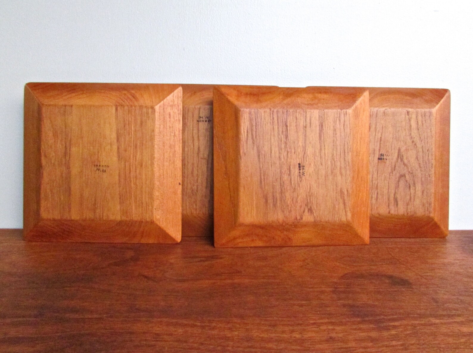 Single Rakel Wayersvang Teak Wood Plate RW Norway Mid Century - Etsy