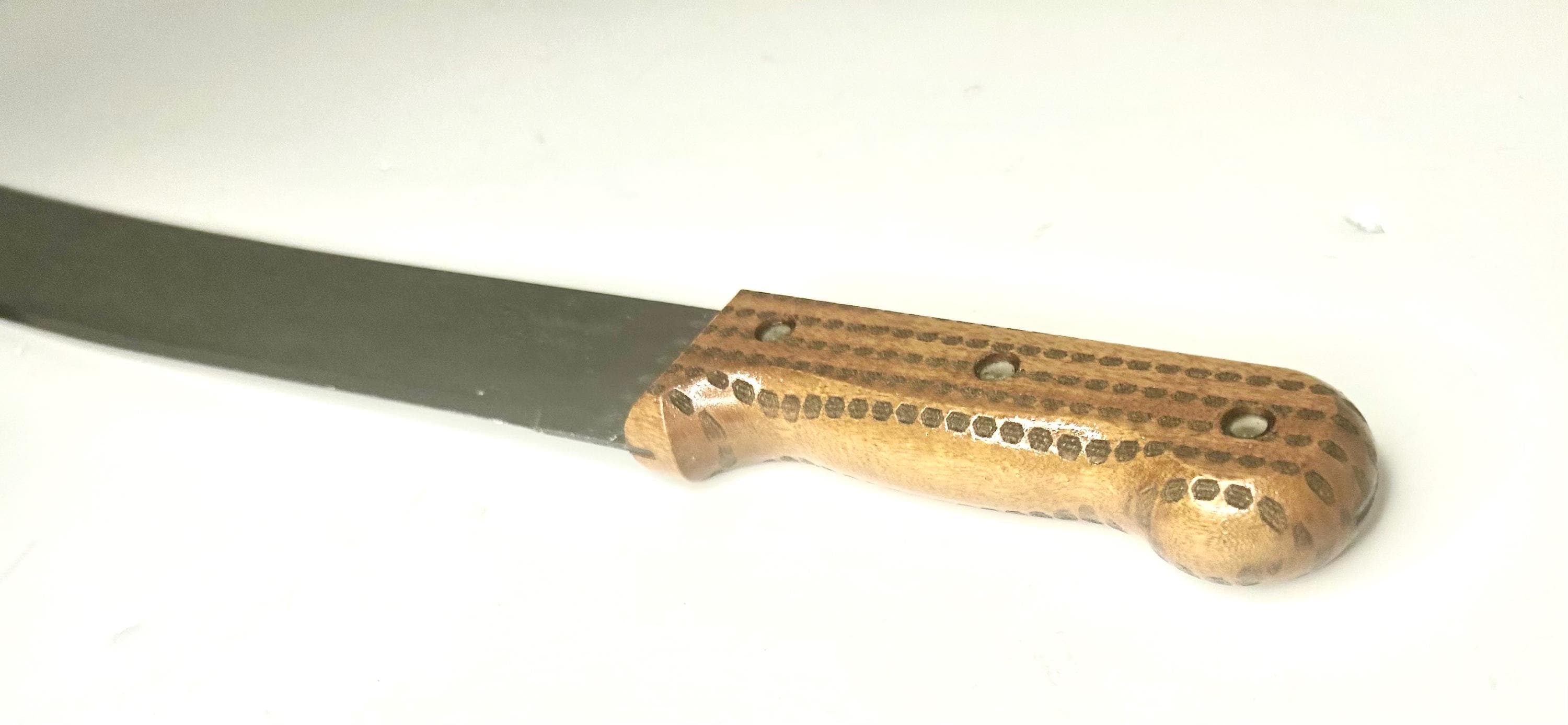 14" Brazilian Tramontina Machete: Custom Etched and Finished Handle - Etsy